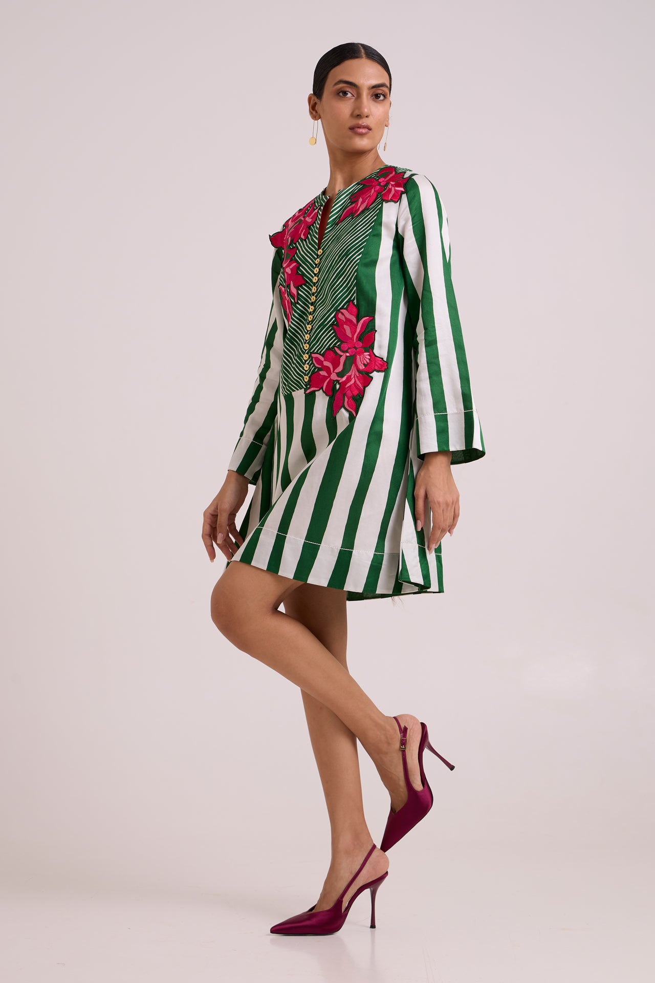 Citara - Floating Bloom Short Dress – MADDER MUCH